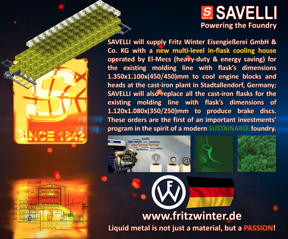 Savelli Technologies to supply Fritz Winter Eisengießerei > new ...